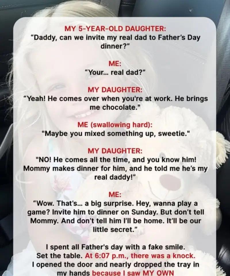 Daddy, can we invite my real dad to Father’s Day dinner? – BeInspireDaily