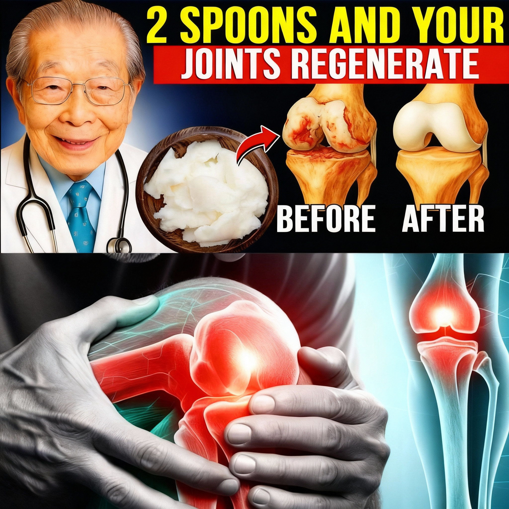 97-Year-Old Orthopedic Doctor Reveals: Just 1 Food Rebuilds Knee ...