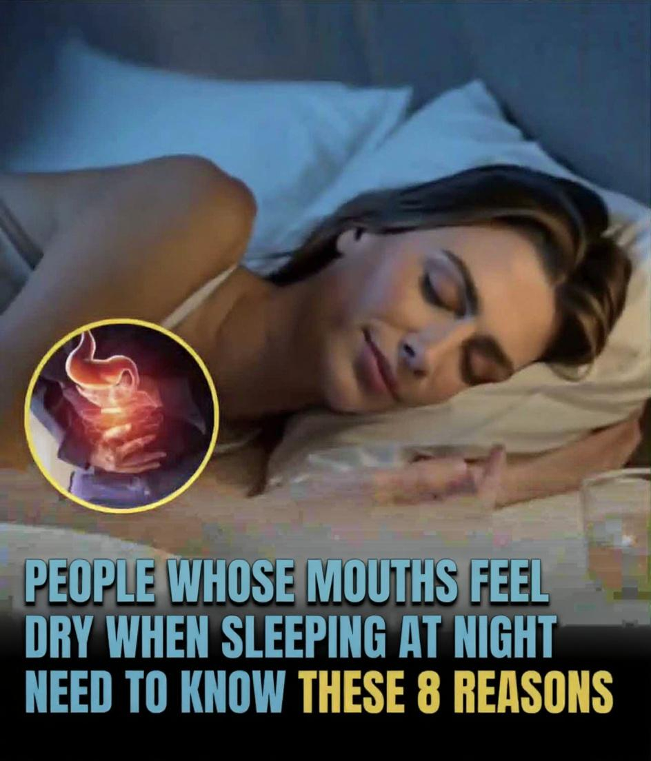 People Whose Mouths Feel Dry When Sleeping at Night Need to Know These ...