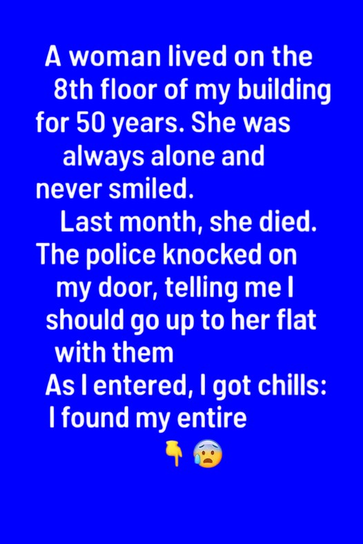 The Woman on the 8th Floor – BeInspireDaily