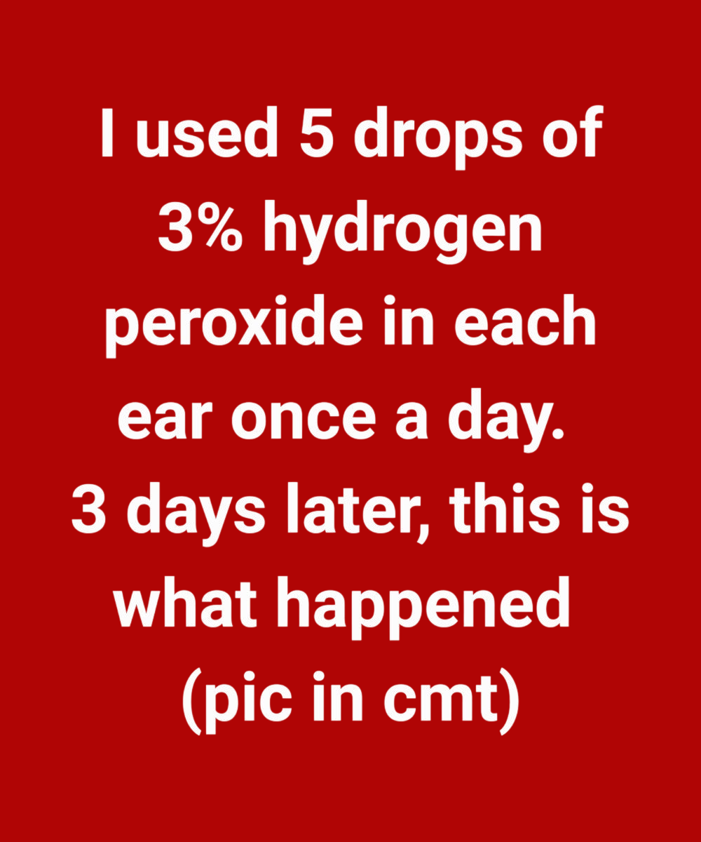Hydrogen Peroxide in the Ear: What Really Happens—and What You Should ...