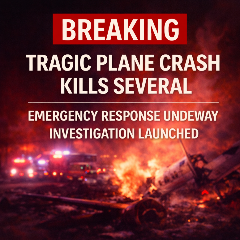 BREAKING: Tragic Plane Crash Kills Several, Investigation Launched ...