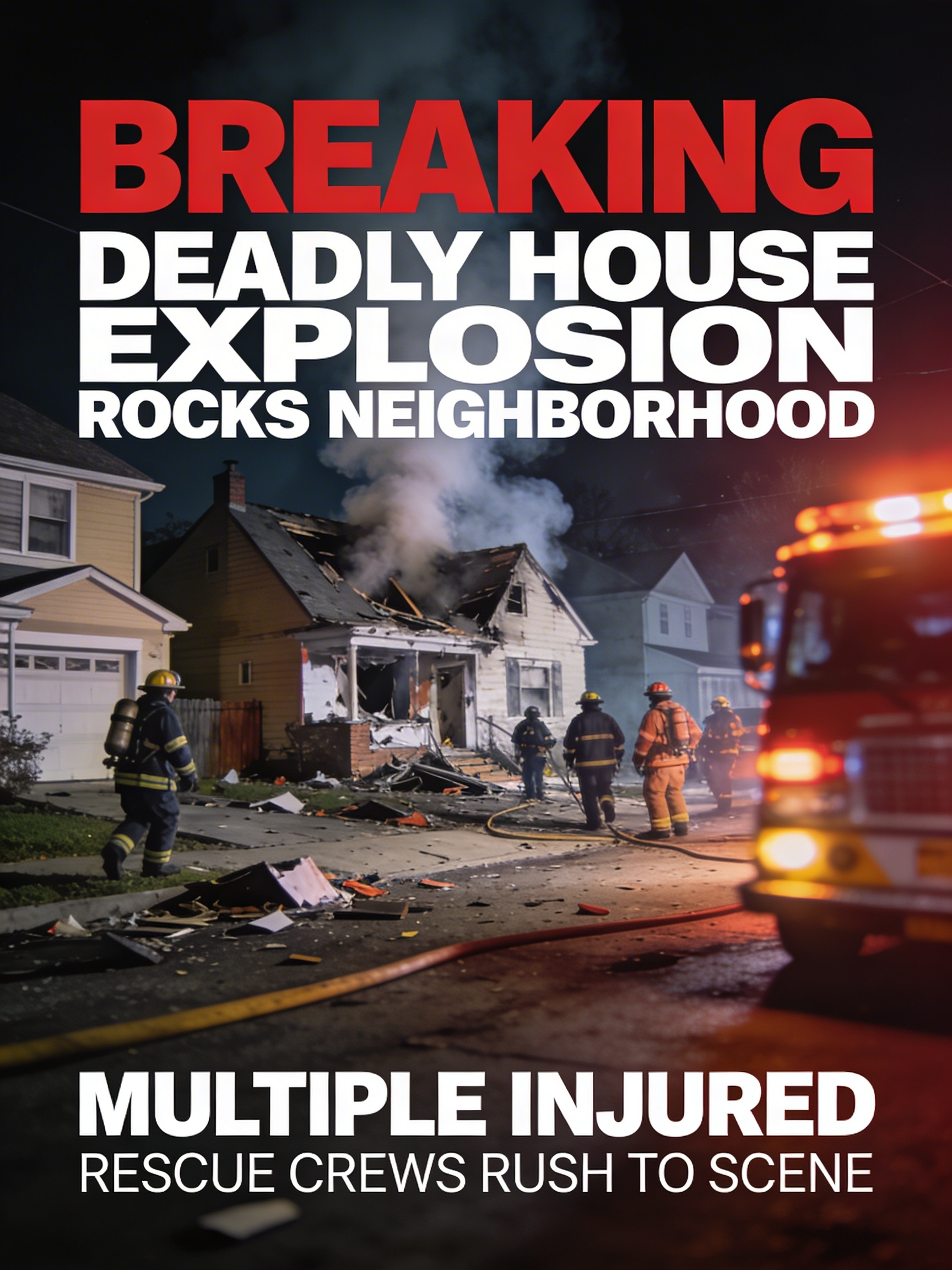 BREAKING: Deadly House Explosion Rocks Neighborhood, Multiple Injured ...