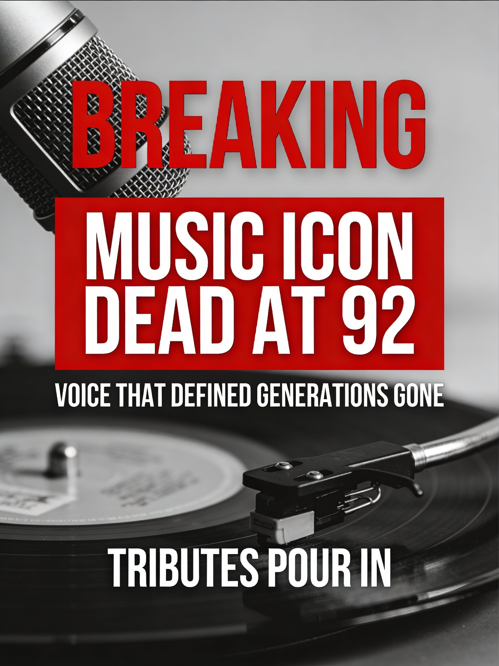 BREAKING: Legendary Singer Dies at 92, Ending an Era in Music ...
