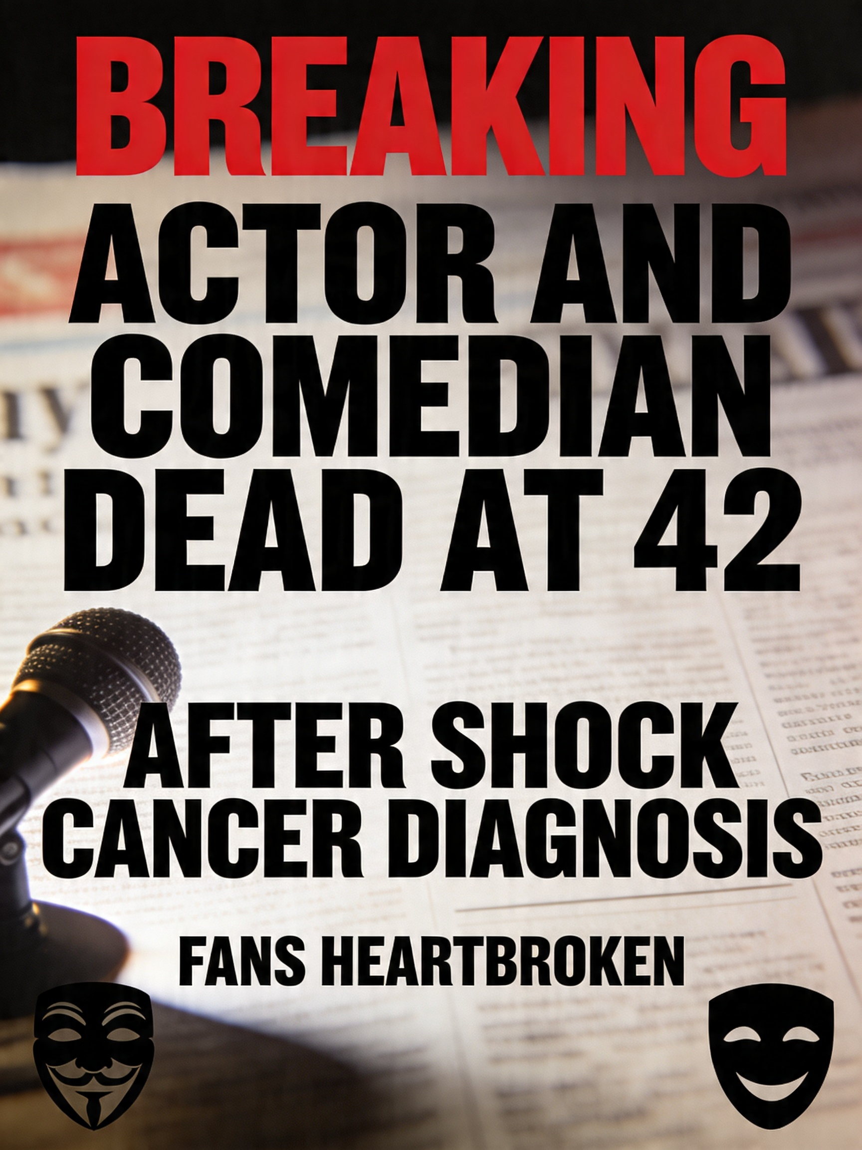 BREAKING: Actor and Comedian Dies at 42 After Rare Cancer Battle ...